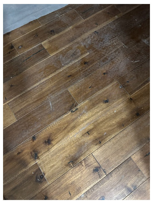 Gen contractor prefinished hardwood install fail