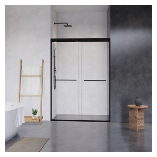 Ennis By Pass Framed Shower Door, Clear Glass, 48" W X 76" H ...