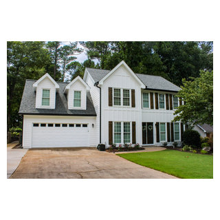 Woodstock, GA Siding Replacement with James Hardie - HardiePanel ...