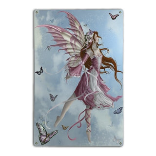 Rose Adagio, Classic Metal Sign - Contemporary - Metal Wall Art - by ...