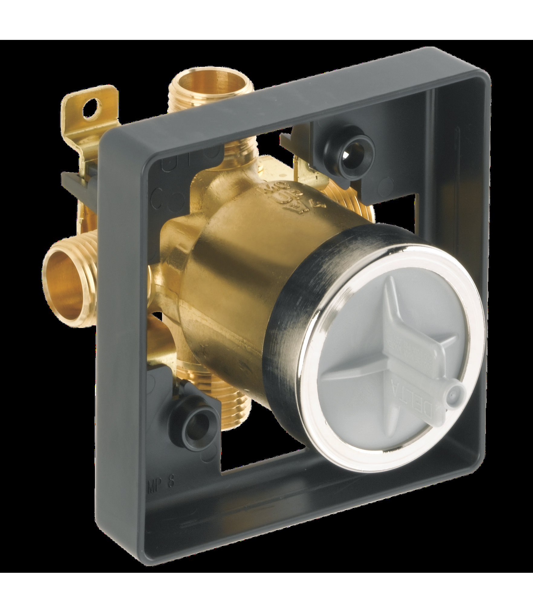 Delta MultiChoice Tub/Shower Rough, Inlets/Outlets, R10000-UNWS-3 - Tub ...