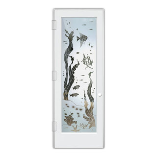 Interior Prehung Door or Interior Slab Door - Aquarium Fish - Primed ...