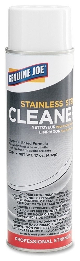 Stainless Steel Cleaner And Polish Aerosol 0.12 Gal, 15 Fl. Oz., 1 Each ...