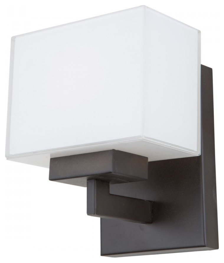 Cube Lights SC13187OB 1-Light Wall Sconce - Transitional - Wall Sconces - by Buildcom | Houzz