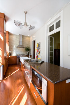 Ceiling Fan above Island????