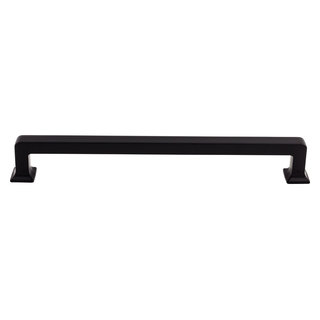 Top Knobs - Ascendra Appliance Pull 12 Inch (c-c) - Flat Black, 12 - Transitional - Cabinet And ...