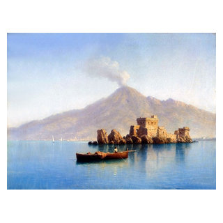 Volcano Accent Tile Mural Kitchen Bathroom Wall Backsplash, 6"x8", 6"x8 ...