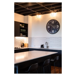 Luxe Industrial - Teneriffe Woolstores - Industrial - Kitchen ...