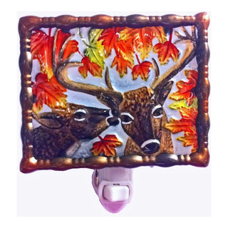 Deer Night Light, 6x2x6 - Rustic - Night-lights - by Continental Art ...