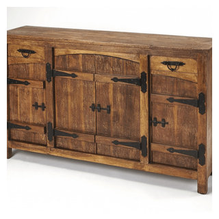 Giddings Rustic Sideboard - Rustic - Buffets And Sideboards - by ...