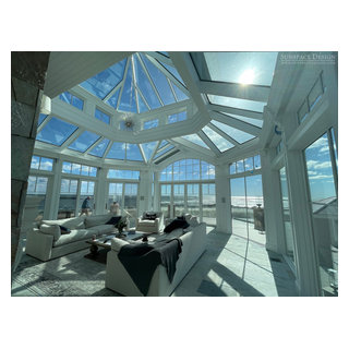 Hampton, NH Two-Tier Seabrook Beach Conservatory - Traditional ...