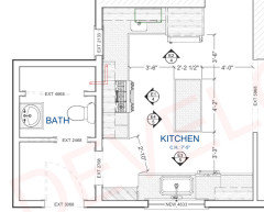 Clearance in front of range | Houzz Forum
