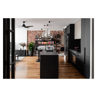 Melbourne Warehouse Conversion - Industrial - Kitchen - Melbourne - by ...