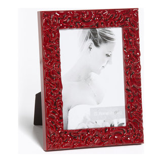 Electric Black Leaf Medium Width Table Top Frame, 5" x 5" - Eclectic ...