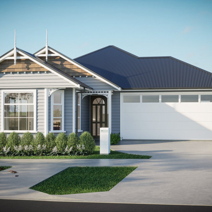75 Beautiful Exterior with a Blue Roof Ideas & Designs - May 2026 ...