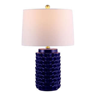 Weldon Ceramic Table Lamp Safavieh, #N/A - Contemporary - Table Lamps ...