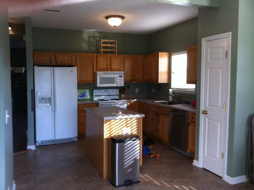 need help with rearranging kitchen layout