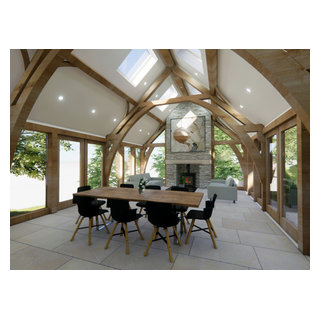 Home Extension - Cotswolds - Contemporary - Living Room ...