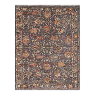 Giada GIA-01 Grey/Multi, 7'9"x7'9" Round - Mediterranean - Area Rugs ...