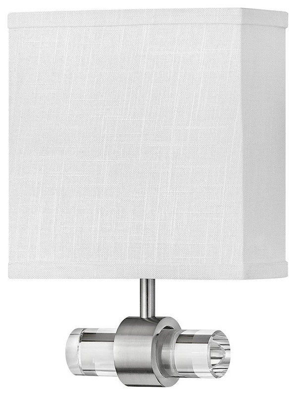 Hinkley Lighting Luster LED Light Interior Wall Mount, Brushed Nickel ...