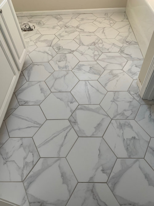 ‘lippage’ in tile floor