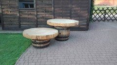 Gör det själv: Så gör du ett hemmagjort bord av en trästubbe!
