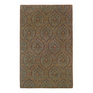 Windsor 23108 Blue/Ivory Rug, Rectangle 12' x 15' - Mediterranean ...