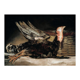 "Dead Turkey" Digital Paper Print by Francisco De Goya, 18"x14", 32"x24 ...