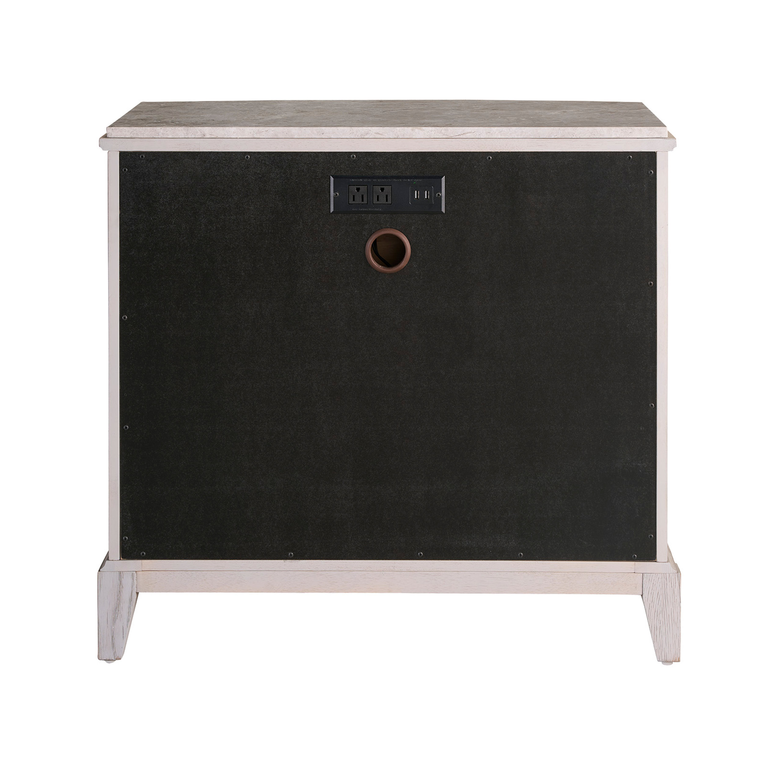 Coalesce Three Drawer Nightstand - Transitional - Nightstands And ...