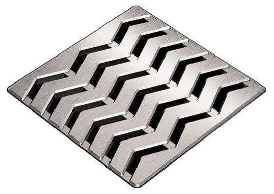 Ebbe Unique Square Shower Drain Grate Trend, Riser Drain Body - Modern ...