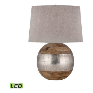 German Silver LED Table Lamp - Transitional - Table Lamps - by LIGHTING ...