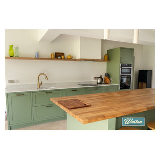 Calke Green - Traditional - Kitchen - Other - by Weston Kitchens and ...