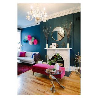 Independence Ave. Residence - Contemporary - Living Room - DC Metro ...