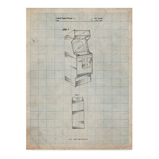 "Arcade Machine 3" by Cole Borders, Canvas Art, 24"x18" - Industrial ...