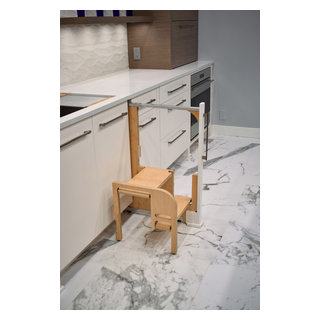 HideAway Solutions pull out step stool - Contemporary - Kitchen ...