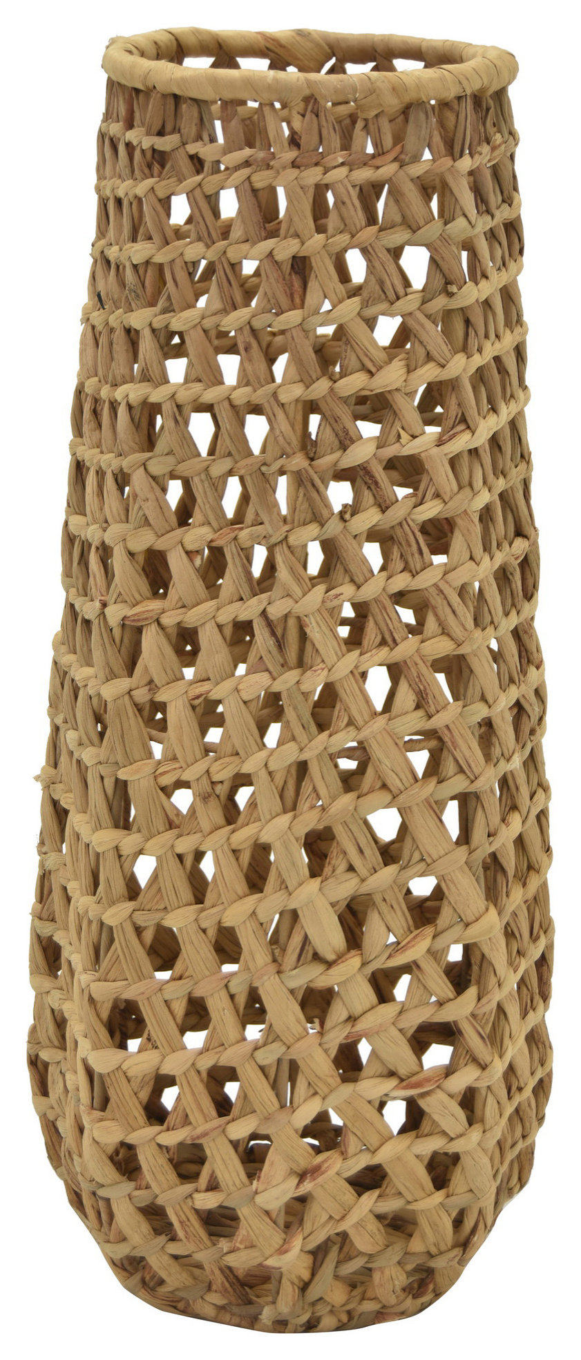 Plutus Brands Waterhyacin Vase, Brown Natural Fiber - Tropical - Vases ...