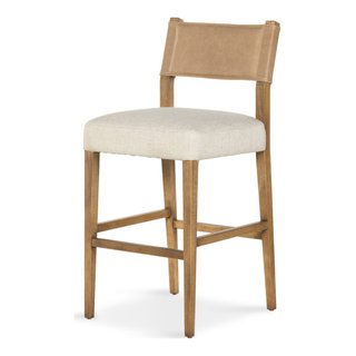 Ferris Stool Winchester Beige Bar - Transitional - Bar Stools And ...