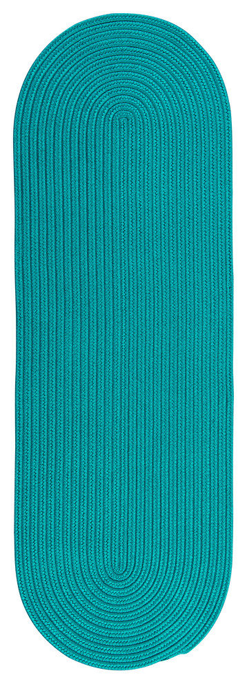 Reversible Oval Runner, 28"x168" - Traditional - Hall And Stair Runners ...
