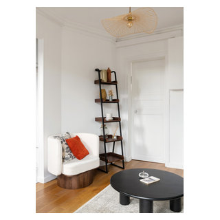 JEANNE - 32m2 - Rénovation d'un 2 pièces - Contemporary - Living Room ...