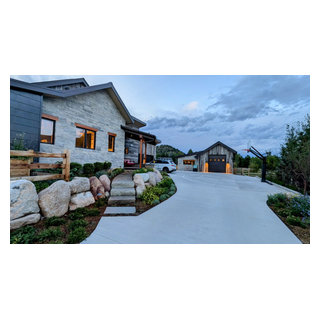 Carbondale Custom Home - Modern - Exterior - Denver - by Donna Riley ...