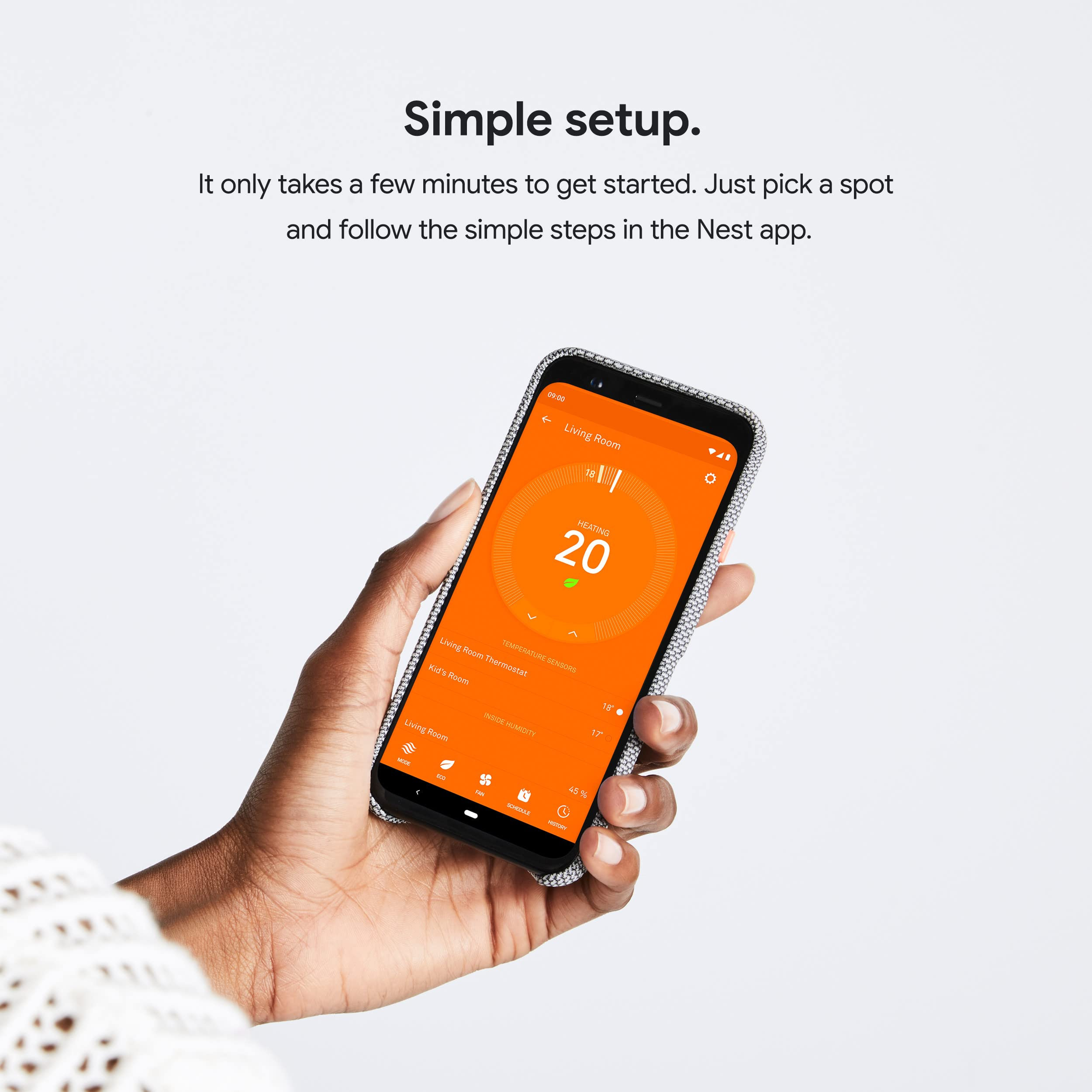 Nest Temperature Sensor- That Works With Nest Learning Thermostat and ...