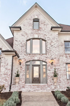 Need help updating a pink brick exterior home | Houzz Forum