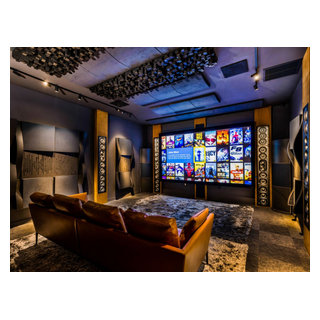 Miami Hi-Fi Listening Room - Contemporary - Home Theater - Other | Houzz