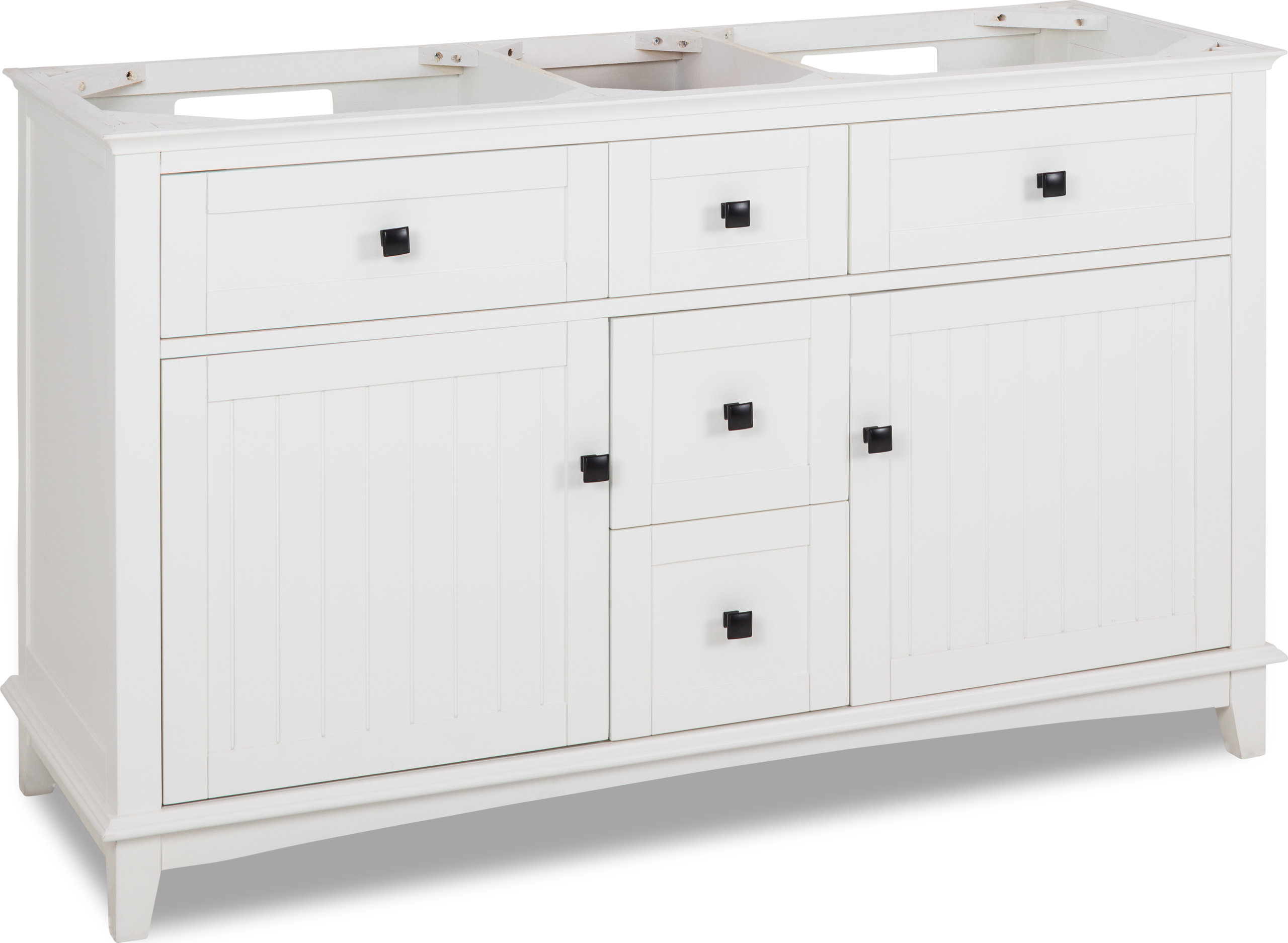 Jeffrey Alexander VN-SAV-60-WH-NT 59" Savino Vanity, White ...