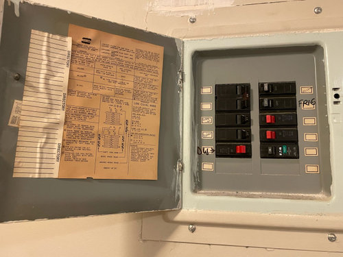 Moving electrical panel box