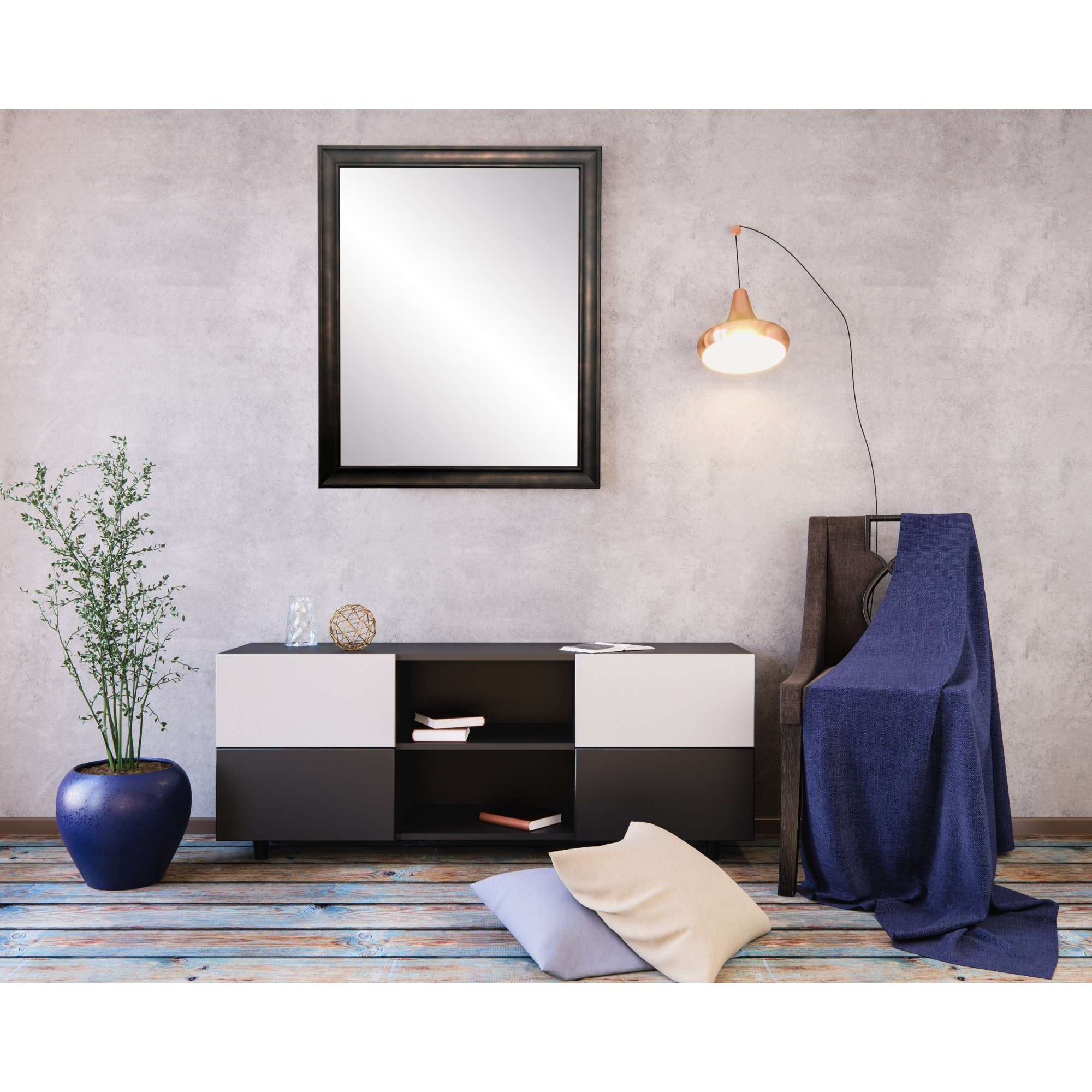 Loft Design Vanity Wall Mirror - Traditional - Bathroom Mirrors - by ...