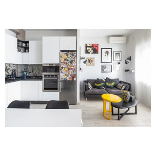 Industrial Pop - Industrial - Kitchen - Rome - by REMODULARE SRL | Houzz