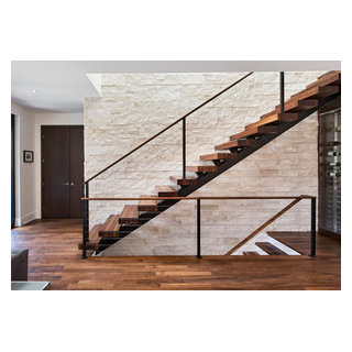 Modern Infill - Modern - Staircase - Toronto - by Maple Leaf Custom ...