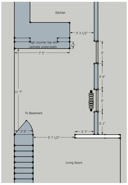 Dining room layout, round, oval, or rectangular table?