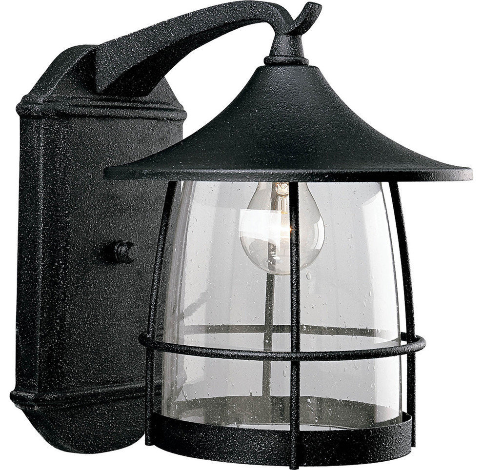 Progress Prairie Outdoor Wall Mount Light Fixture, Burnished Chestnut ...